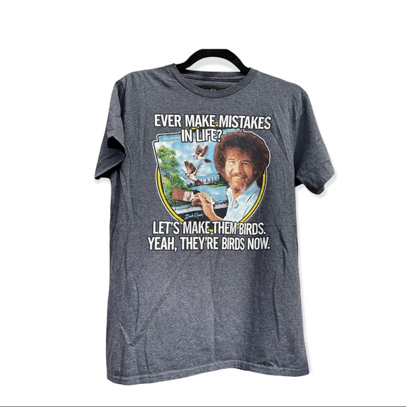 Bob Ross | Tops | Bob Ross Official Merchandise Tshirt | Poshmark